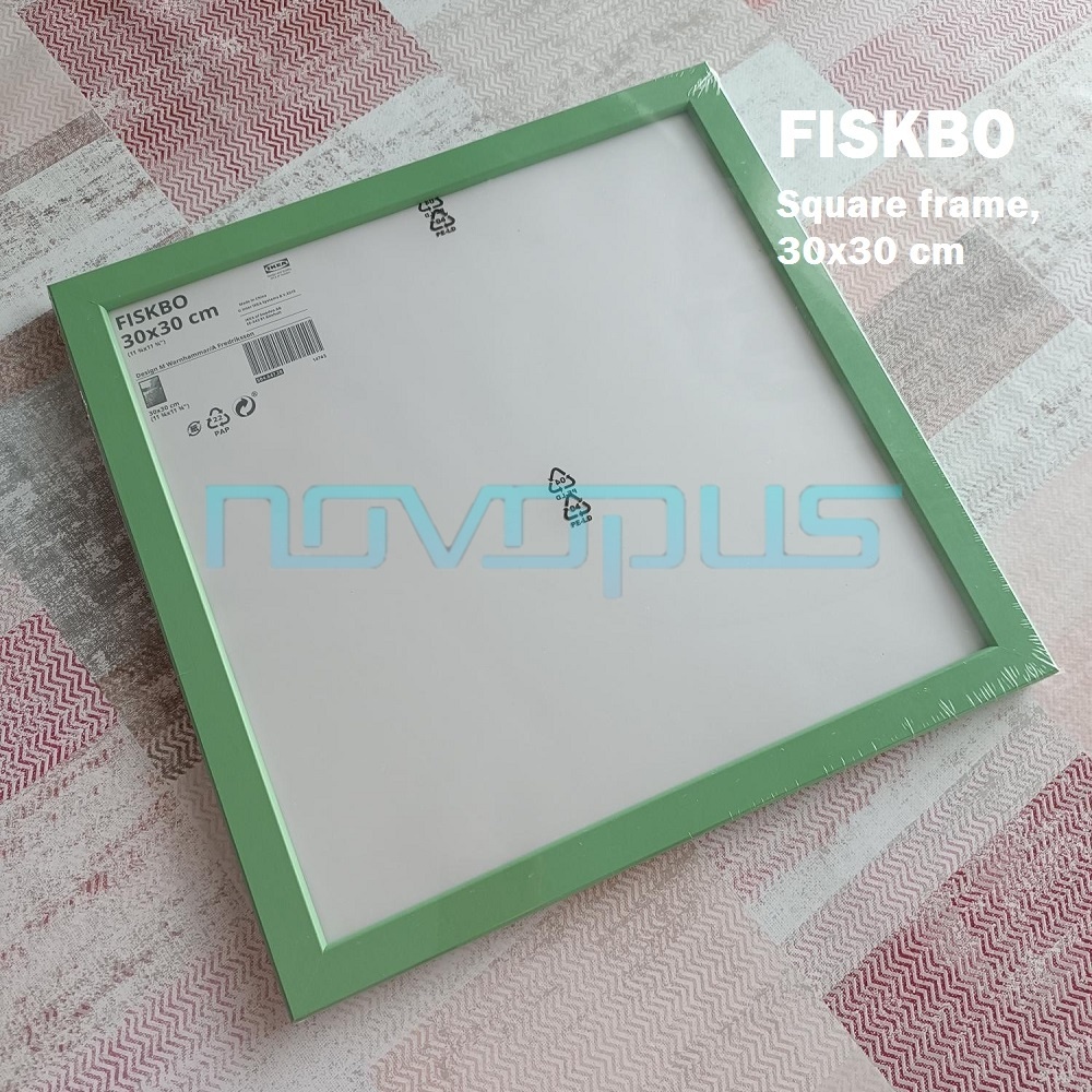 NOVO Colourful Square Picture Photo Frame 30x30 cm / Bingkai Gambar ...