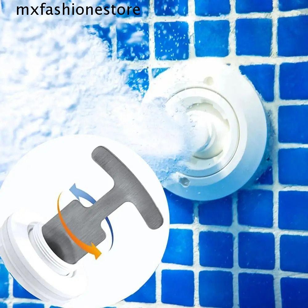 MXFASHIONE Pool Plug Removal Tool, Stainless Metal Sturdy Eyeball Seat ...