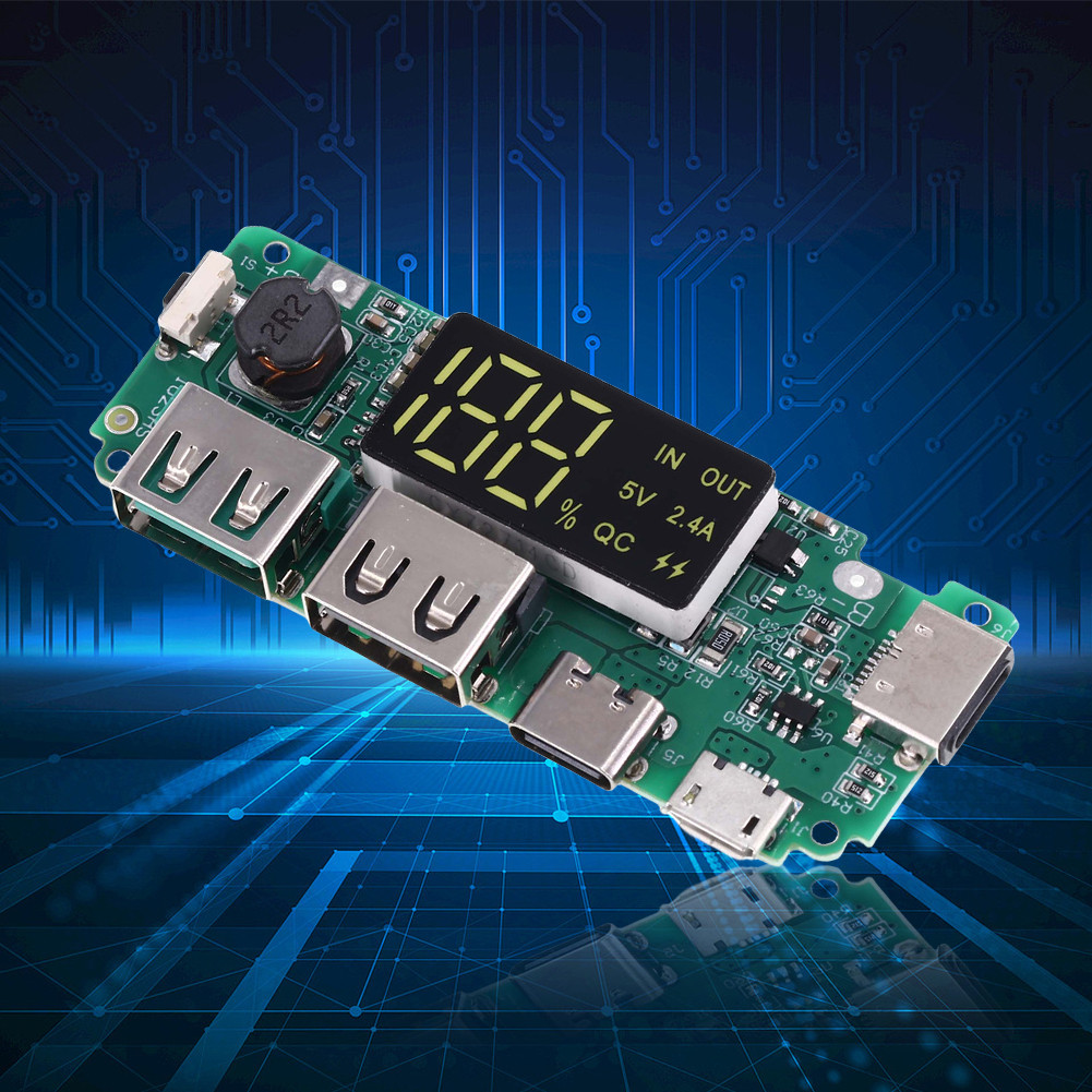 18650 Digital Control Battery Charging Control Module with Overcharge ...