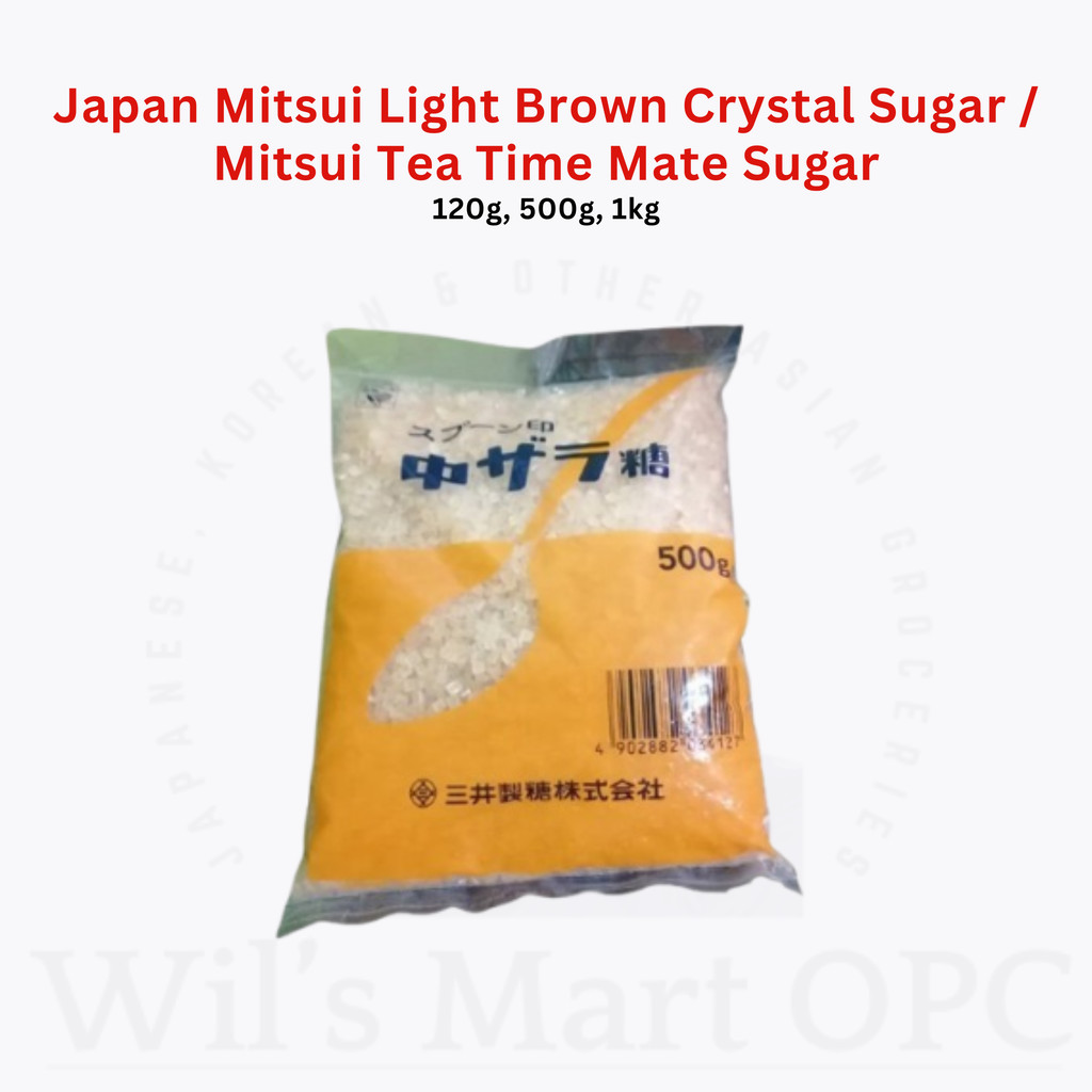 Japan Mitsui Light Brown Crystal Sugar / Mitsui Tea Time Mate Sugar ...