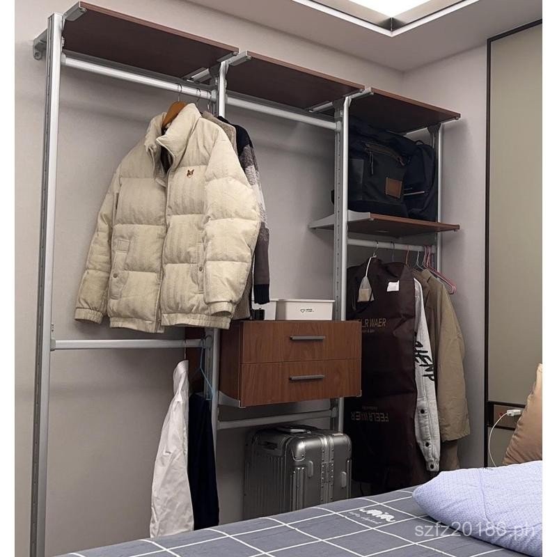 Main Bedroom Storage Room Thai Walk-in Wardrobe Built-in Wall Shelf ...