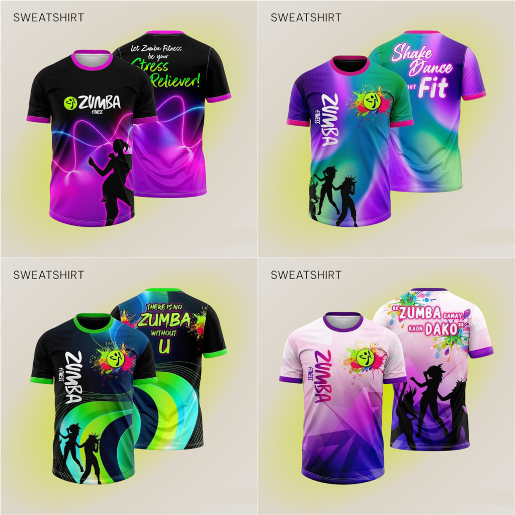 (COD)ZUMBA Women's T-Shirt Summer Short-Sleeve Comfortable And ...