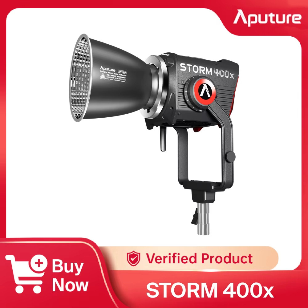 Aputure STORM 400x Tunable-White Compact Point Source Fixture Video ...
