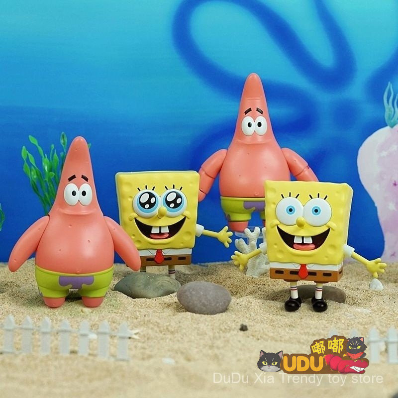 Genuine SpongeBob Friends Series Patrick Star Movable Crawling Plush ...