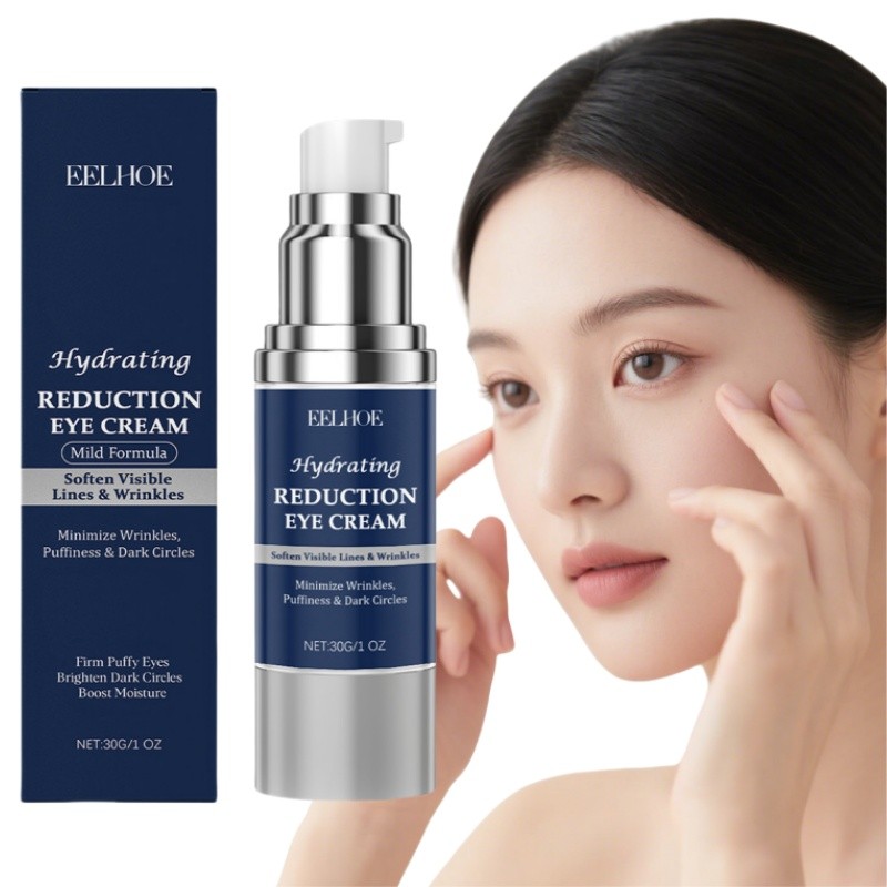 Hydrating Reduction Eye Cream 30g - Gentle Daily Eye Care for Puffiness ...