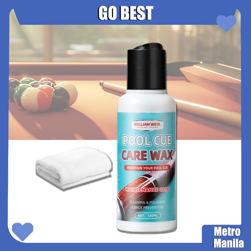 Pool Stick Shaft Wax Special Micro-Protection Billiard Care Maintenance ...