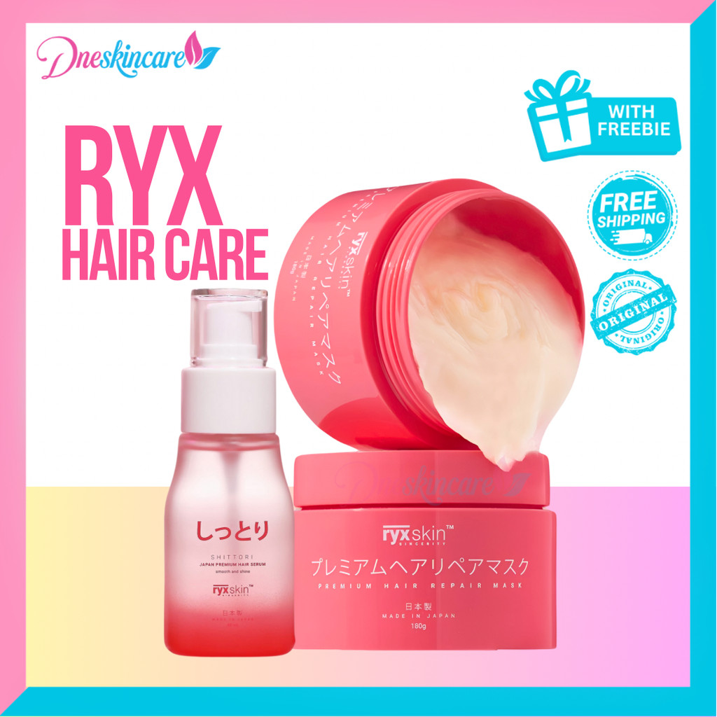 RyxSkin Premium Hair Repair Mask 180g Serum Shittori Hair Treatment for ...