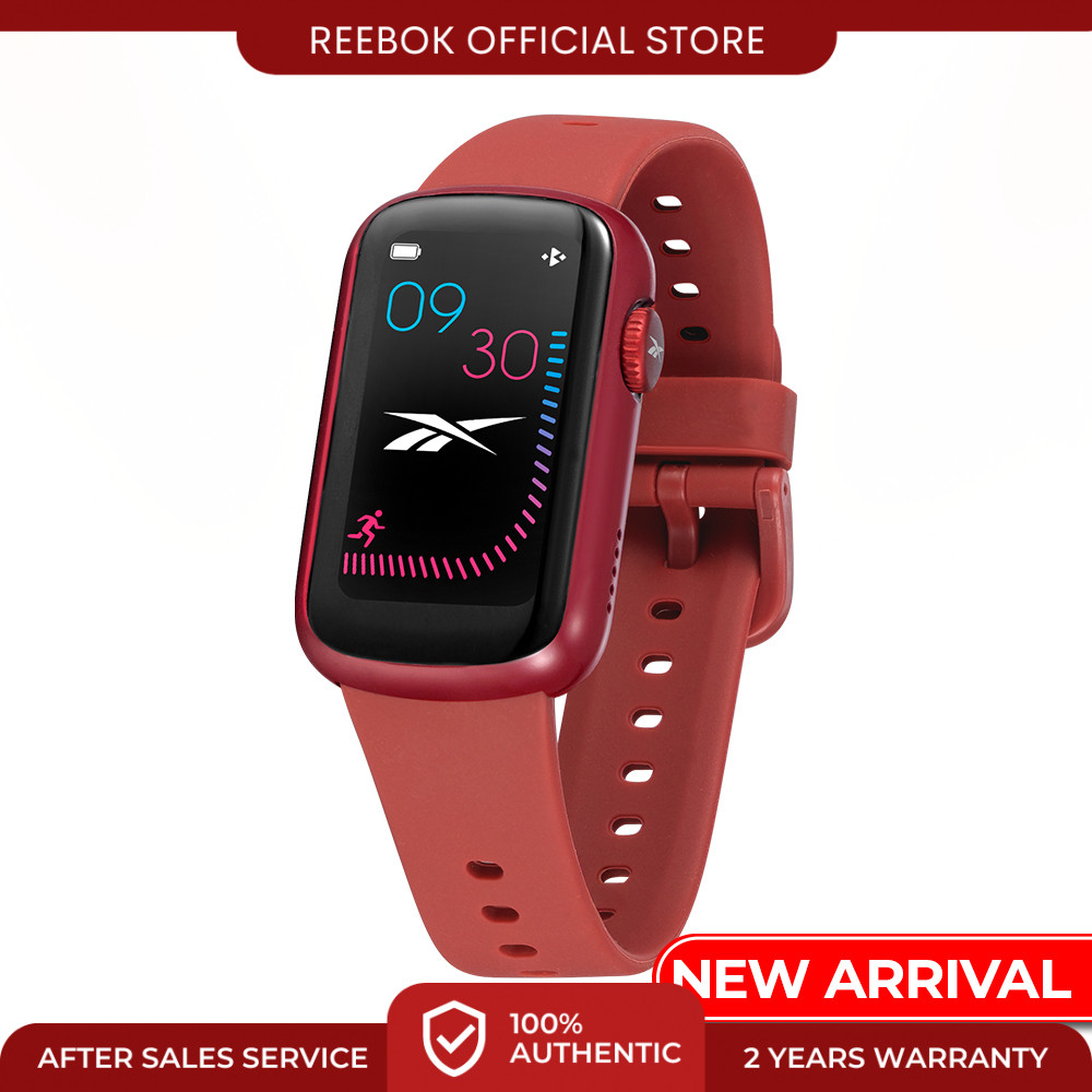 Reebok Weller RV-WEL-U0-ARIR-BB Red Unisex Smartwatch Bluetooth Call ...