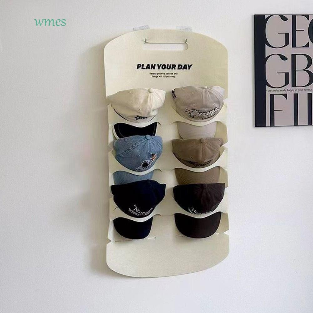 WMES1 Baseball Cap Storage Hanging Bag, Felt 6/12 Pockets Hat Display ...