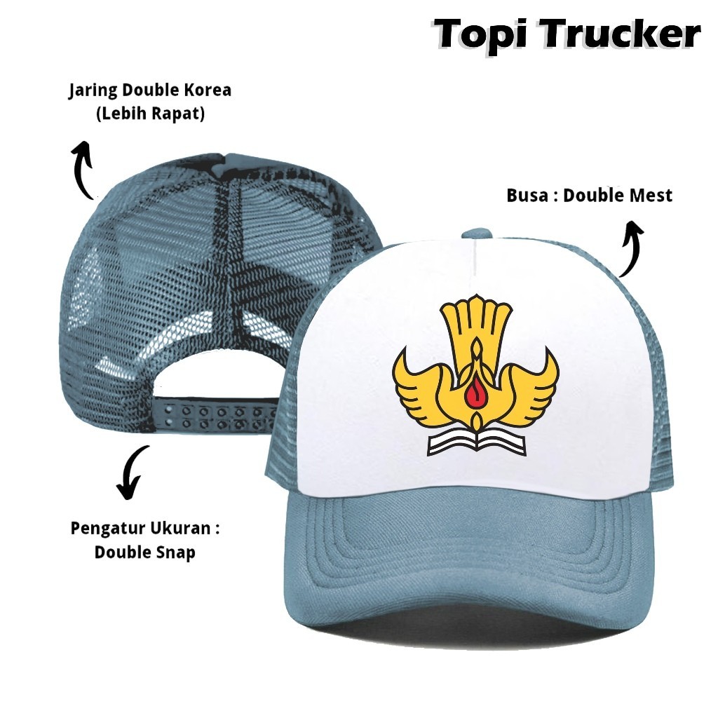 Trucker Hat Logo Screen Printing SD SMP SMA SMK STM Hat Men Women ...