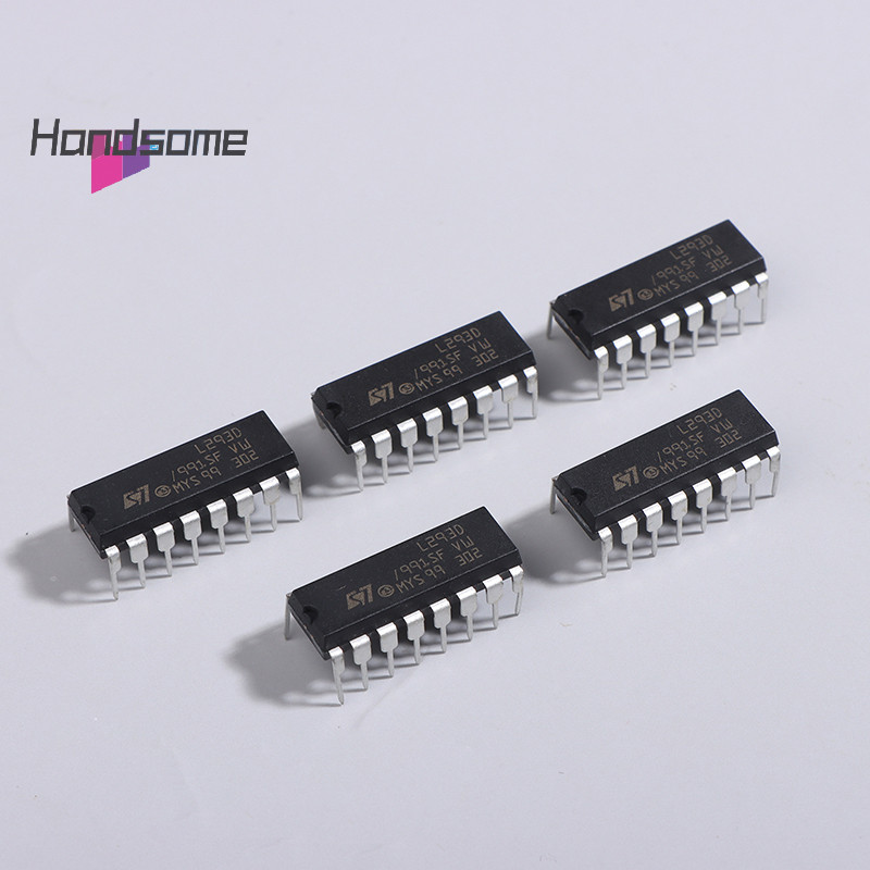 Handsome- 5Pcs L293 L293D DIP DIP16 DIP-16 IC Motor Driver Drive Chip ...