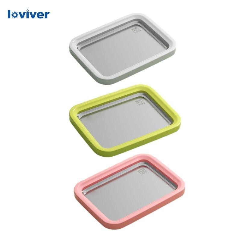 [Loviver] DIY Ice Cream Maker Roller Pan with 2 Scrapers for Parent ...