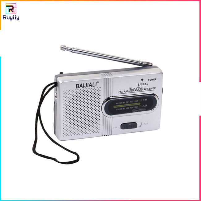 Cod Am Fm Radio Battery Operated Portable Pocket Radio Longest Lasting