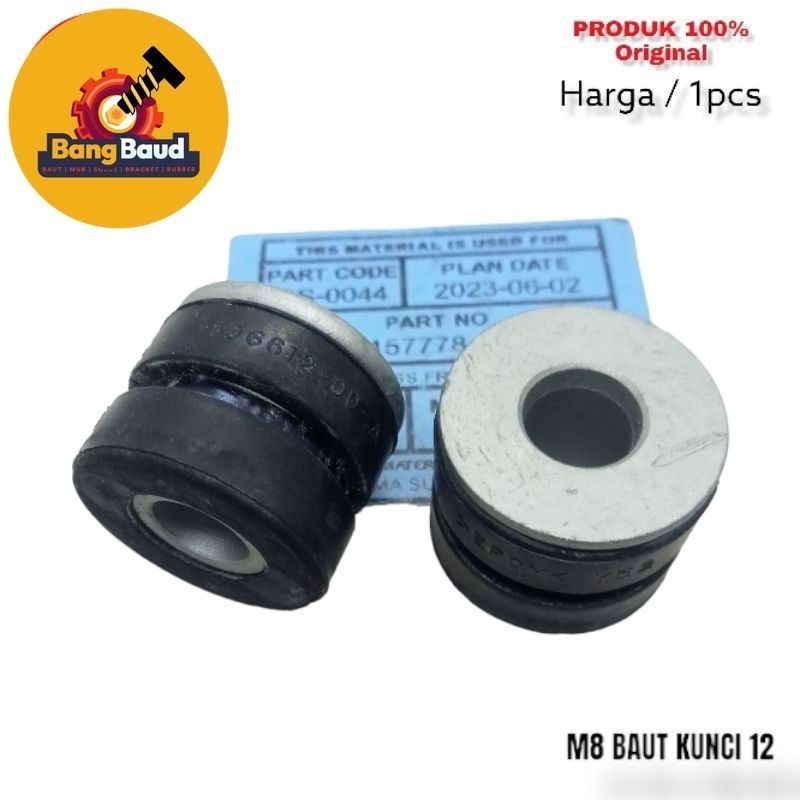 Rubber Frame Boss M8 Bolt 12 RUBBER Bushings Exhaust Seat HONDA Boss ...