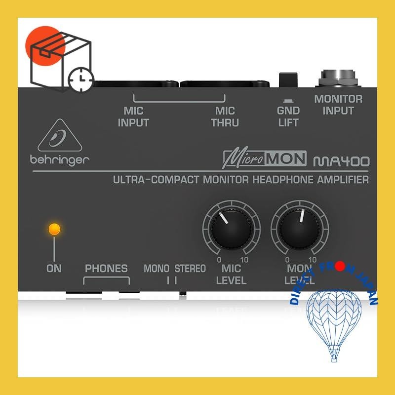 Behringer 1-Channel Monitor Headphone Amplifier MA400 | Shopee Philippines