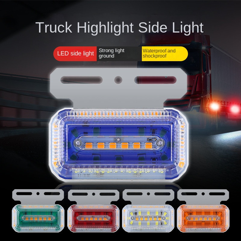 44LED 12/24V Truck Side Marker with Signal Light / Warning light to ...