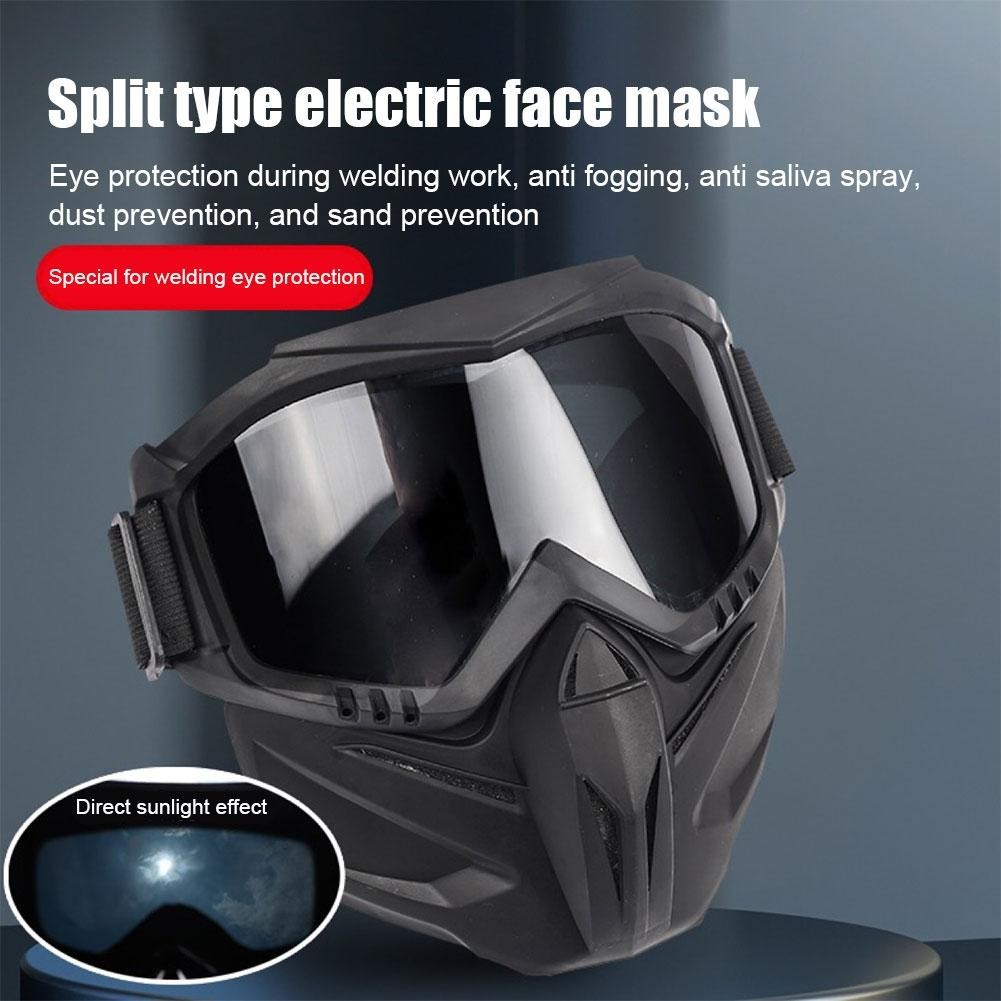 Welding Face Guard Full Face Protective Mask Welding Integrated ...