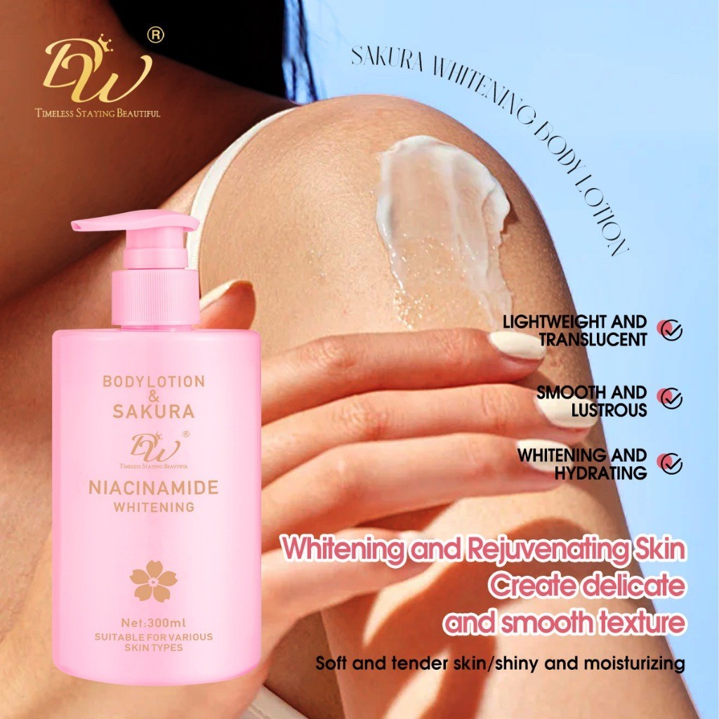 DW Niacinamide Body Lotion Whitening Skin 300ml | Shopee Philippines