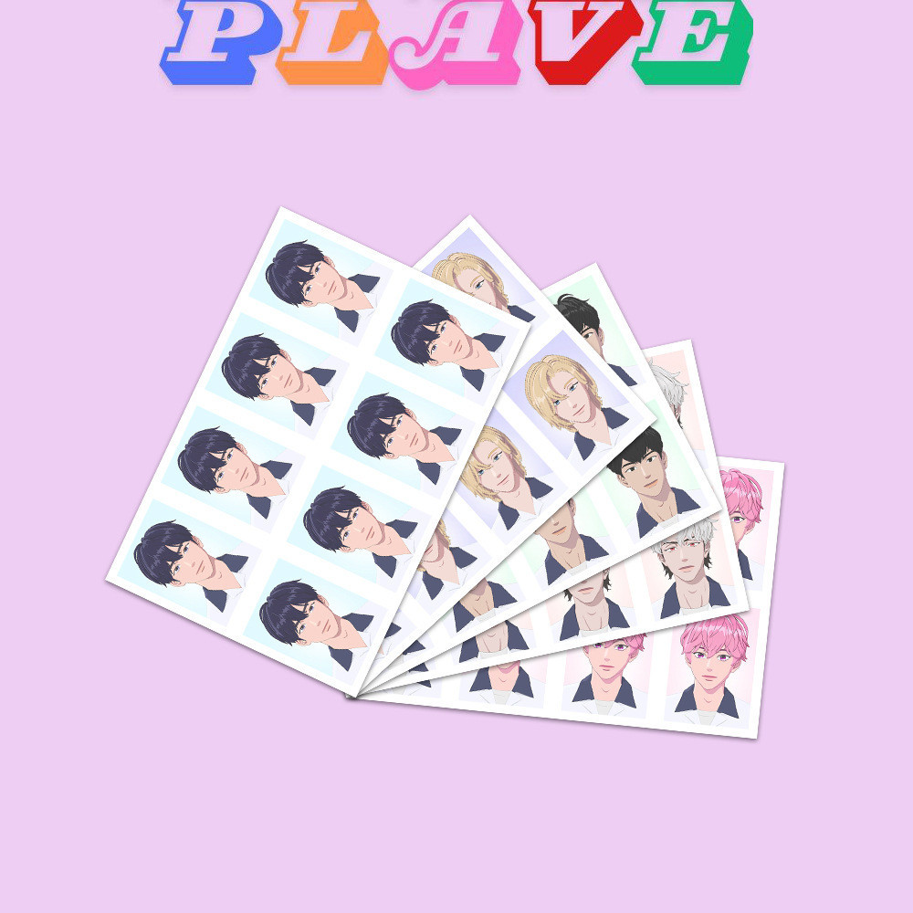 1-5pcs/set PLAVE PLAVELIST Photocards Asterum Album 134-1 Lomo Cards ...