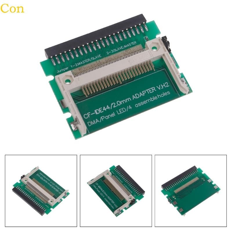 Con CF Compact Flash Memory Card to Laptop 2 5 44 Pin Drive Board HDD IDE Adapter | Shopee ...