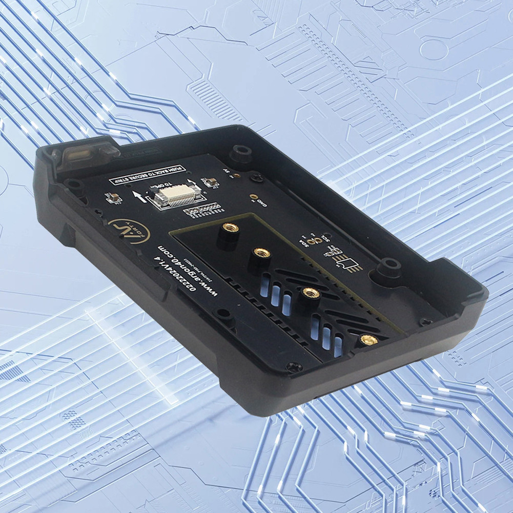 M.2 NVME PCIE Aluminum Case for Raspberry Pi5 with Cooling Fan and ...
