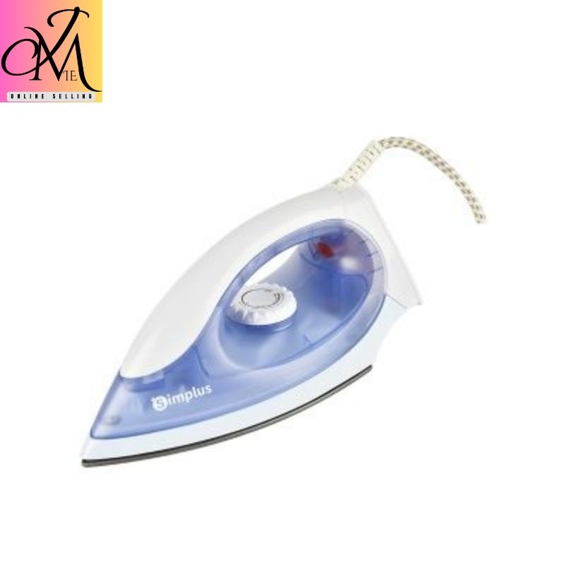 Simplus Portable Steam Iron with Teflon Nonstick Soleplate and 4 Steam ...