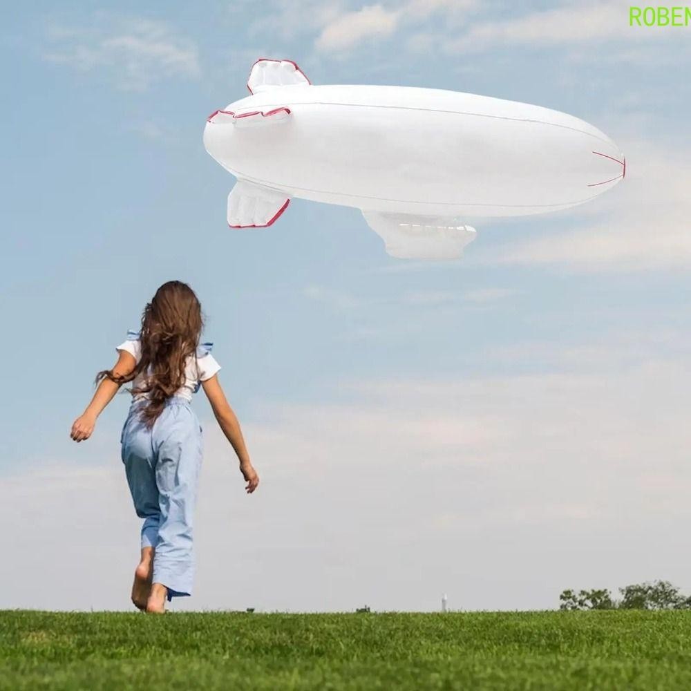 ROBEN Inflatable Airship Model, PVC Save space Spaceship Toys, Airplane ...