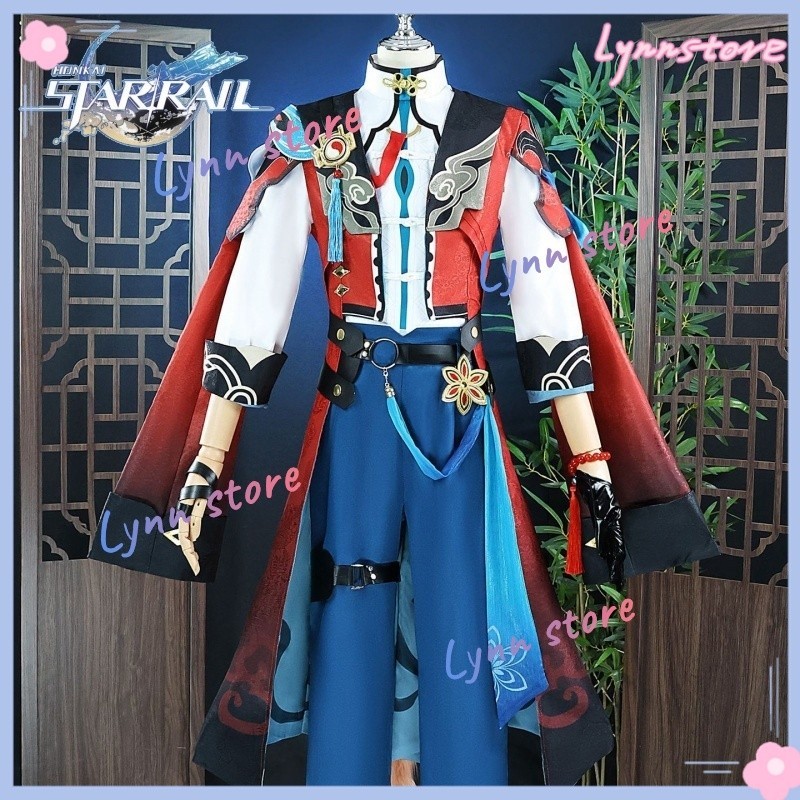 Honkai Star Rail Game Cosplay Outfit JIAOQIU Costumes Uniforms Tail Wig ...