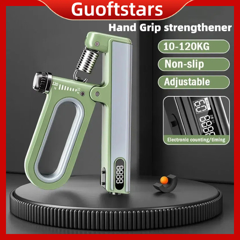 Guoftstars Hand Gripper 10-120KG Adjustable Hand Exerciser Grip ...