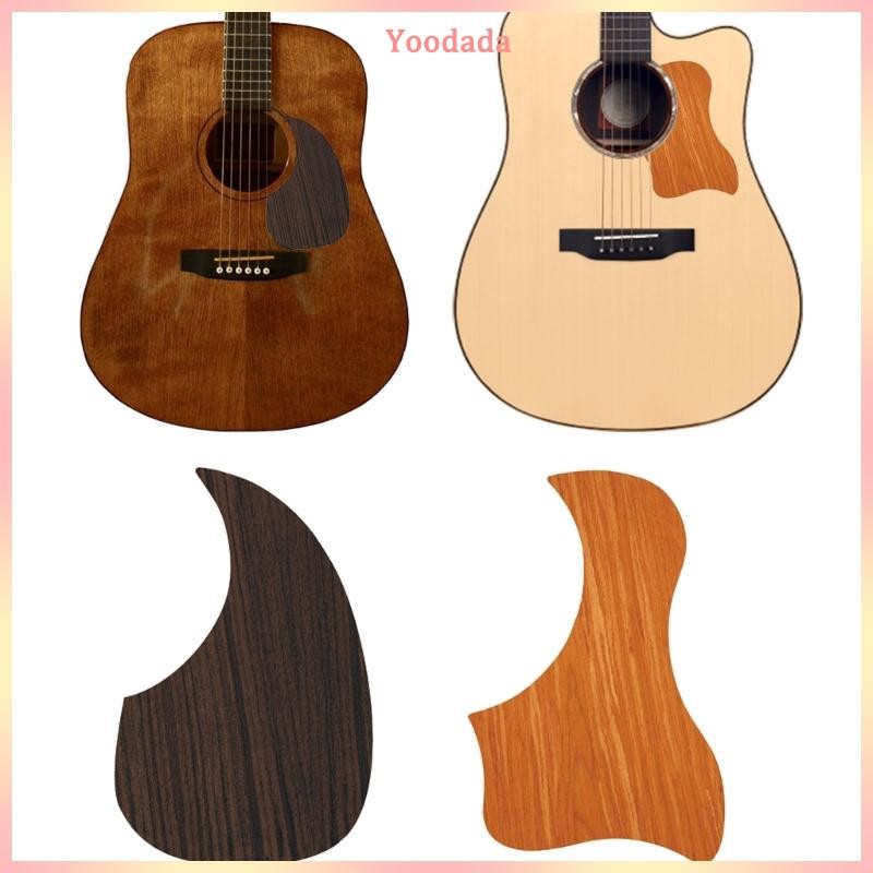 Yoo Self Adhesive Folk Guitar Protective Shells Guard Anti-Scratch ...