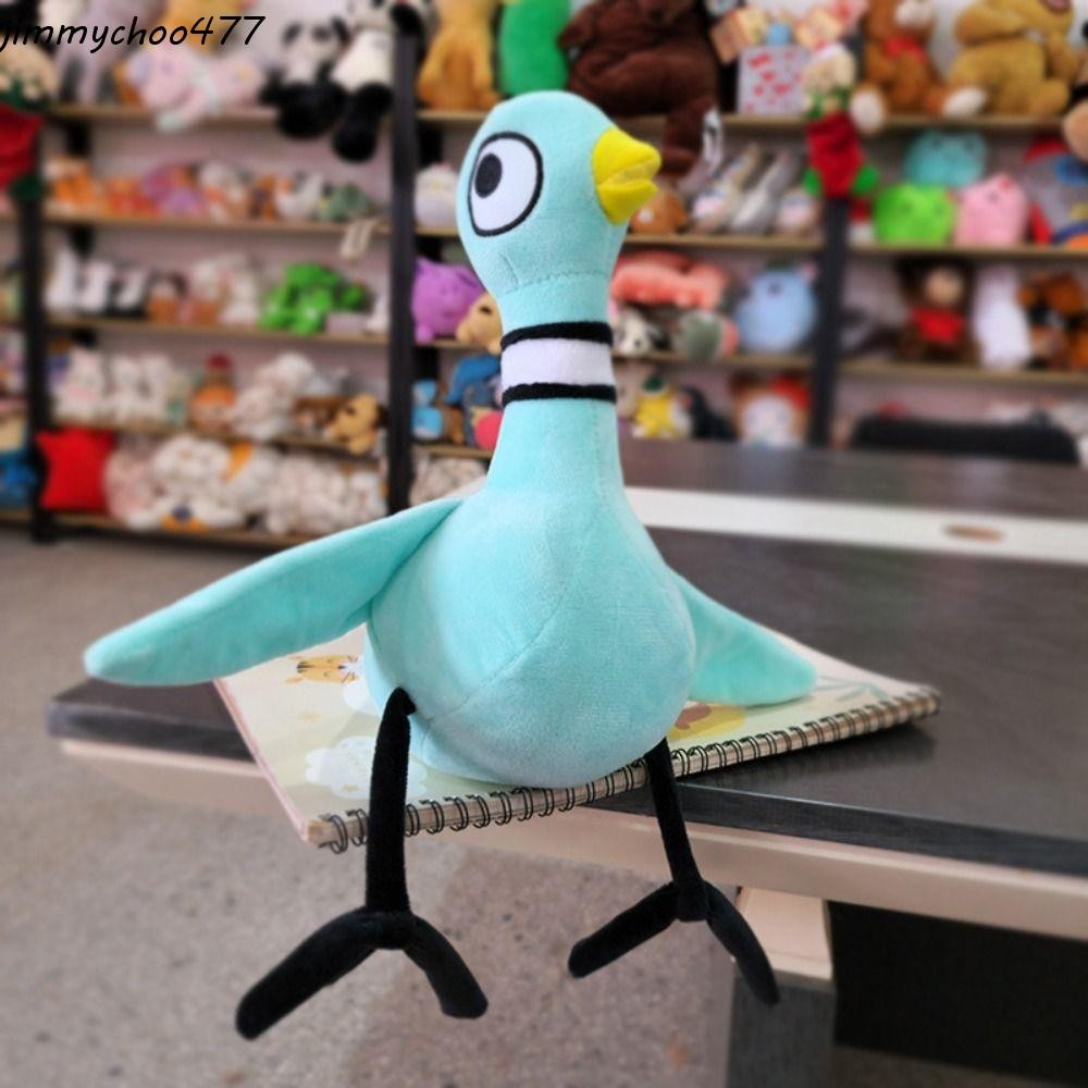 JIMMYCHOO Blue Pigeon Plush, Big Eyed Chicken Pigeon Stuffed Animal ...