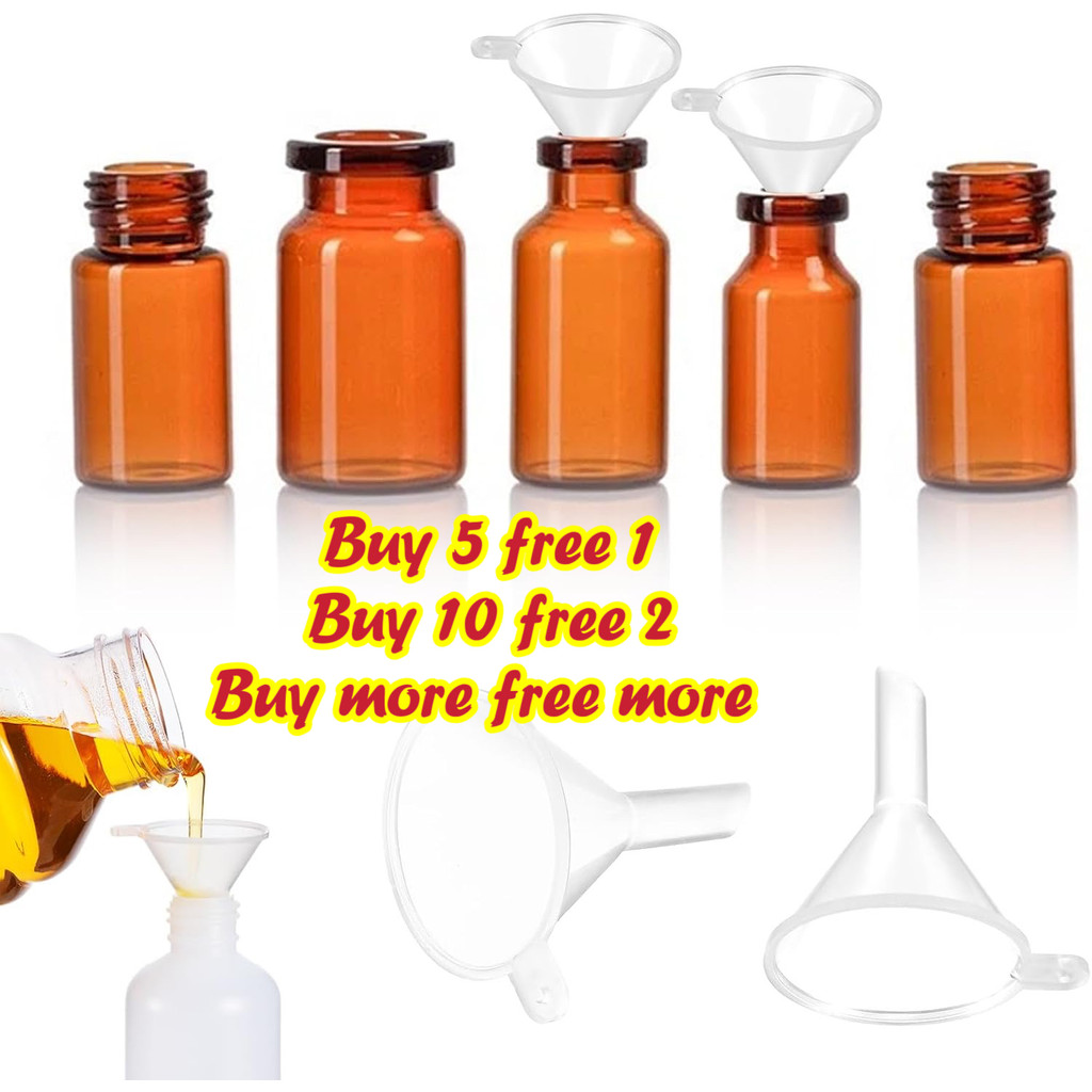 1Pc Mini Plastic Funnel Embudo Transparent Funnel Small Mouth Liquid ...