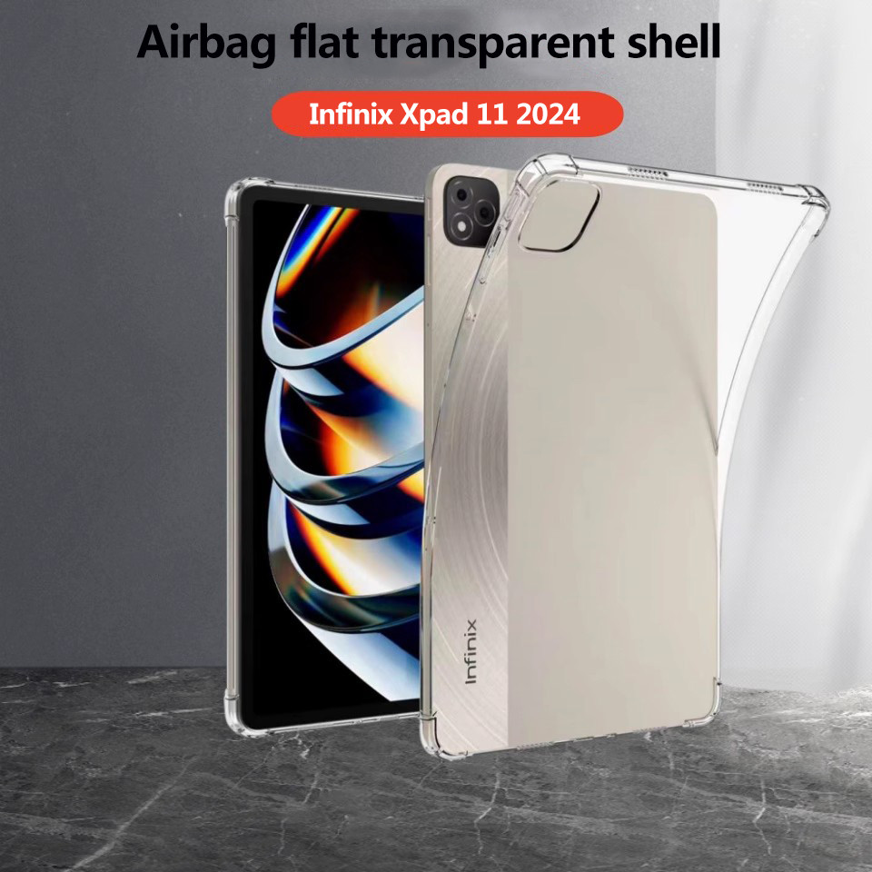 Soft Transparent Tablet Case For Infinix Xpad 11 2024 Anti-drop TPU ...