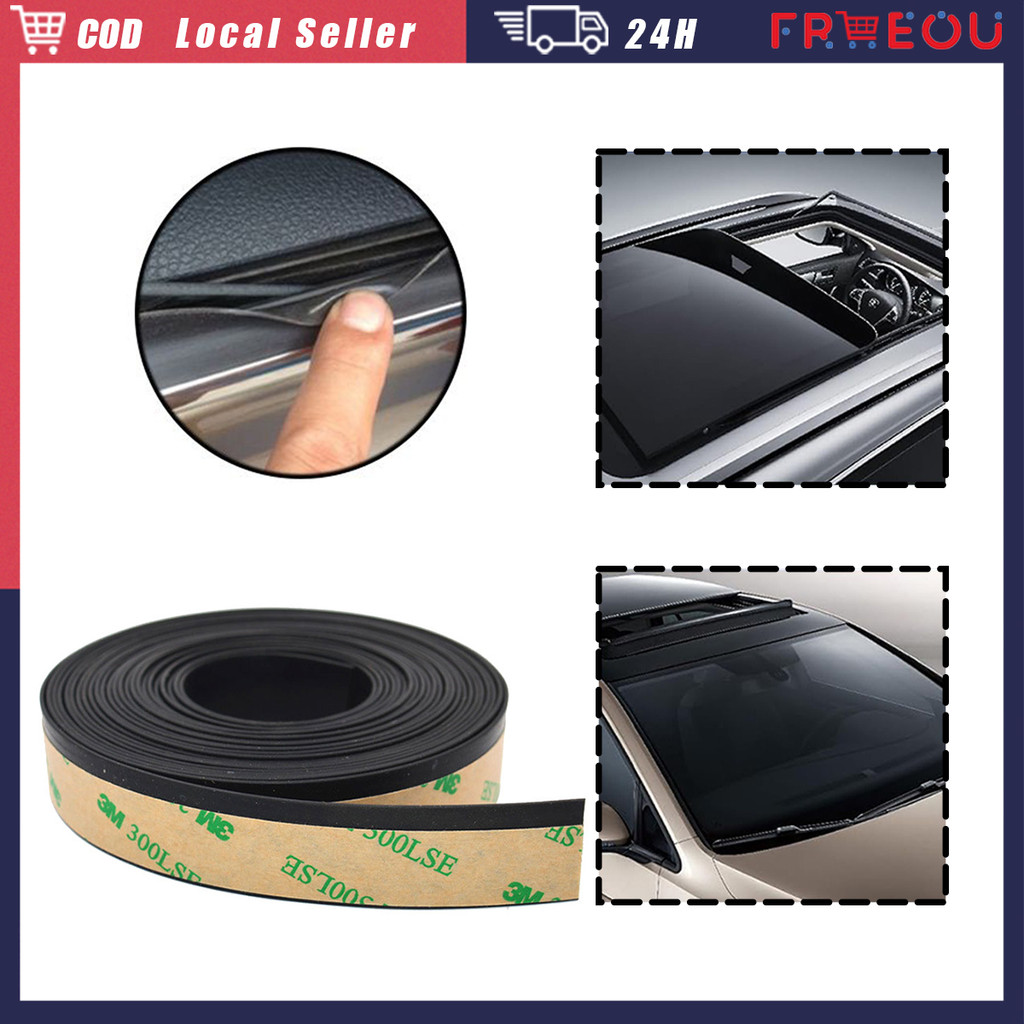 Window Rubber Sliding 4M Rubber For Car Window Windshield Rubber Car ...