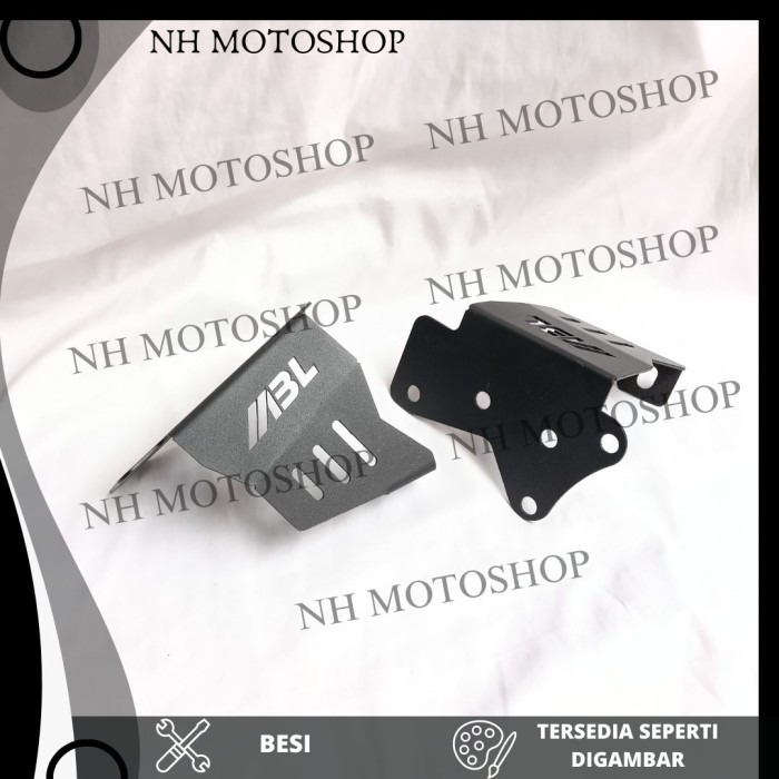 New NMAX FOGLAMP LIGHT BRACKET ADDITIONAL BRACKET PROJIE LED CABUT ...