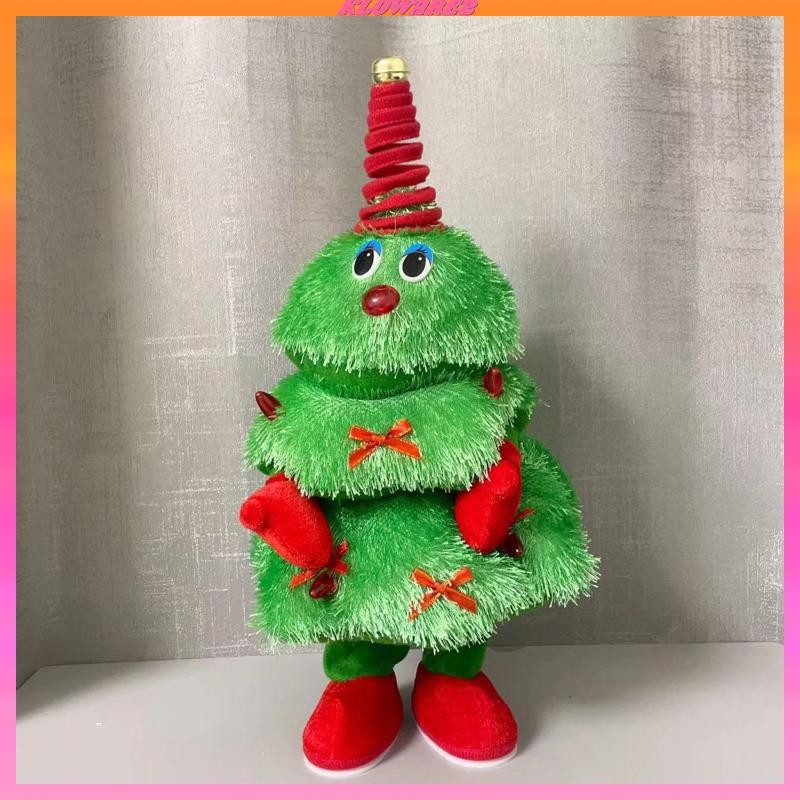 [Kloware2] Christmas Electric Xmas Tree Figurine Gift ,Singing Dancing ...