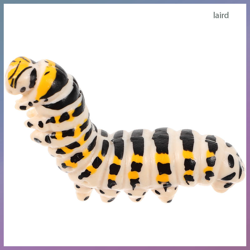 Fake Caterpillar Small Model Figurine Realistic Prank Props Toy ...
