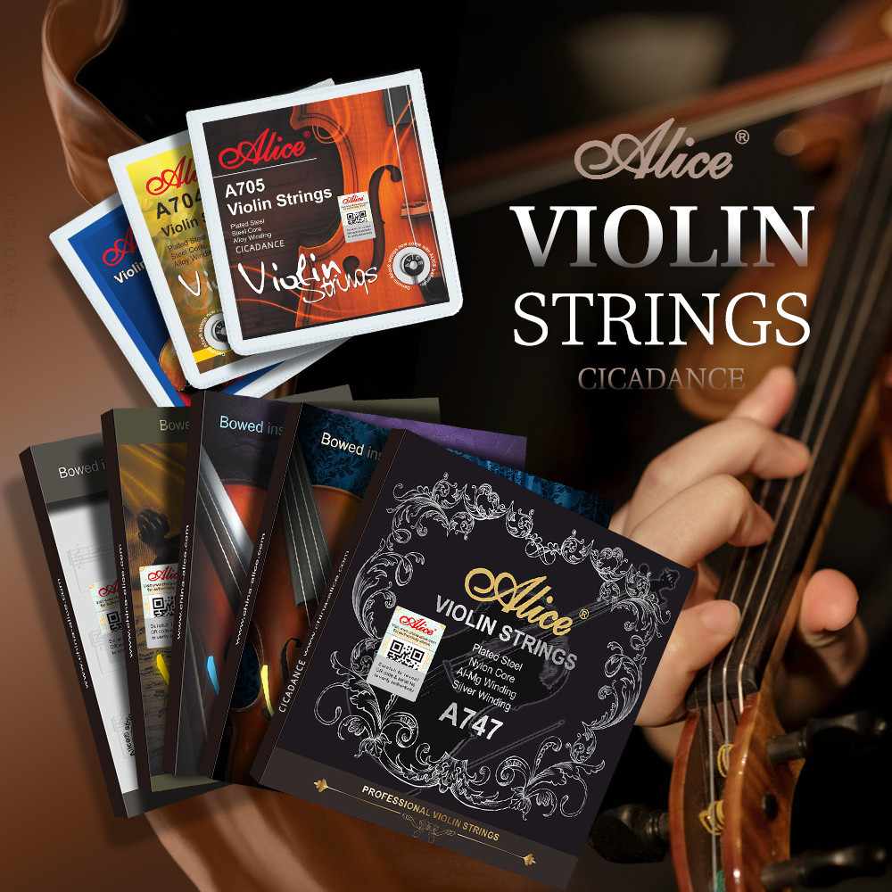 Alice 4/4 Violin Strings Set Professional Strings Touch Good Sound Well ...