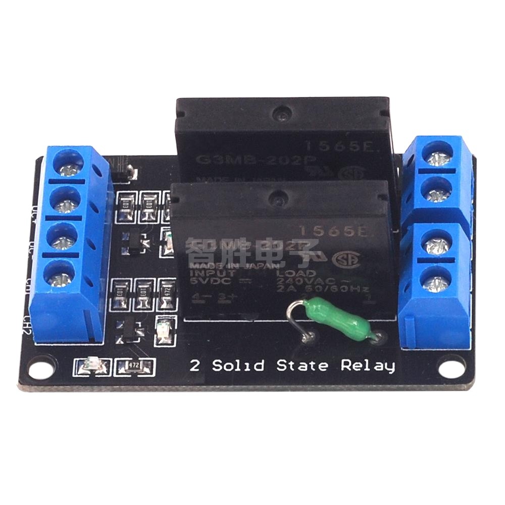 Þ ̀2-way 5V solid state relay module high and low level trigger with ...