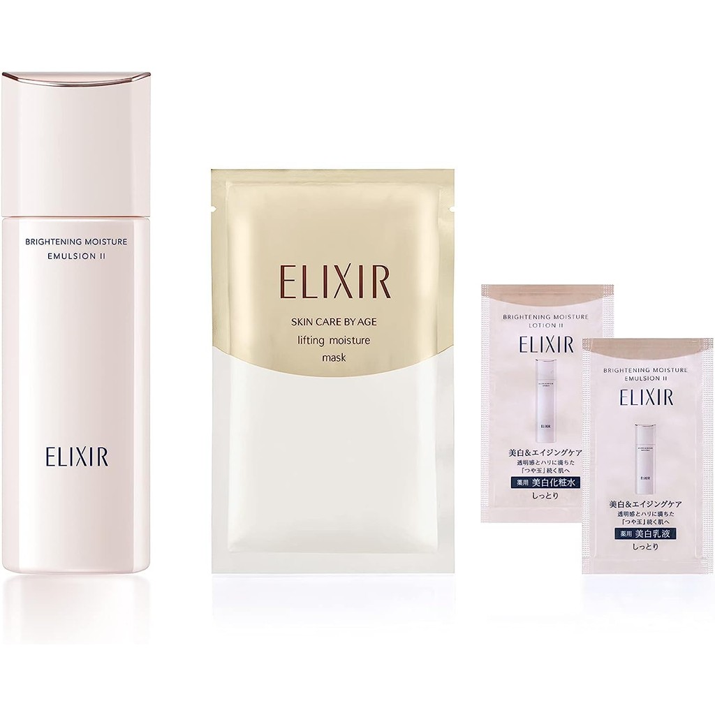 [Official | Amazon.co.jp Exclusive] Elixir Brightening Emulsion Moist ...