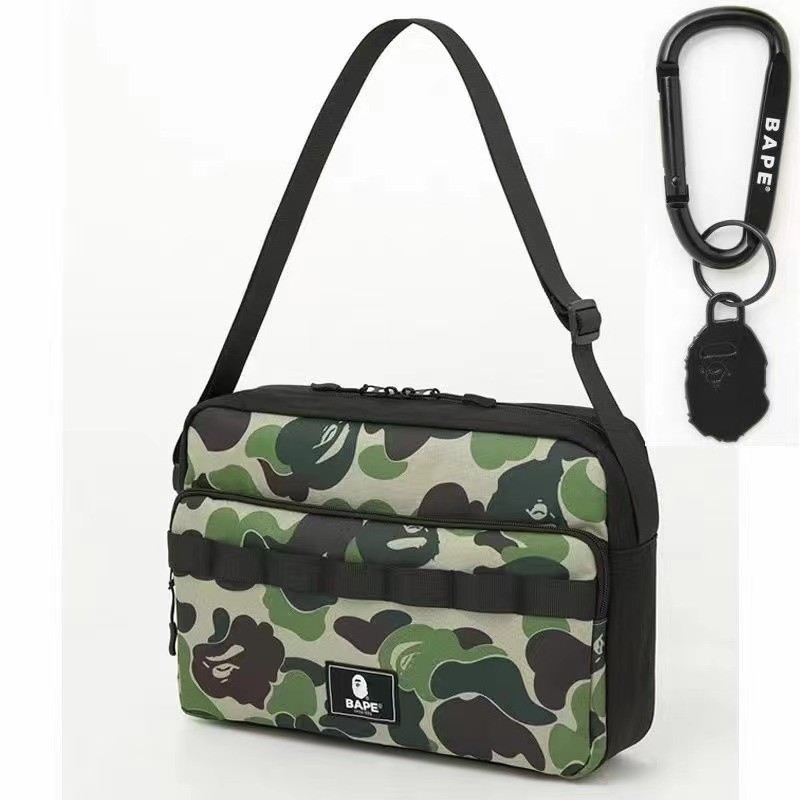 COD Big Size Aape Ape Camouflage Shoulder Bag Unisex Messenger Bag WIth ...