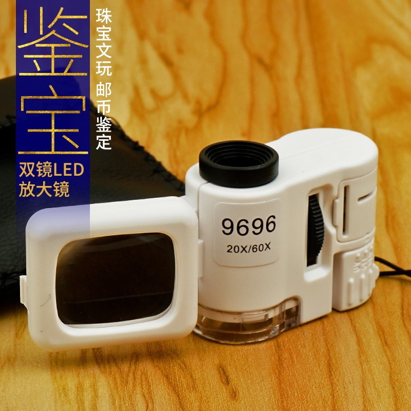 Best Small LED with Light 20 Times 60 Times Magnifying Glass Appraisal ...
