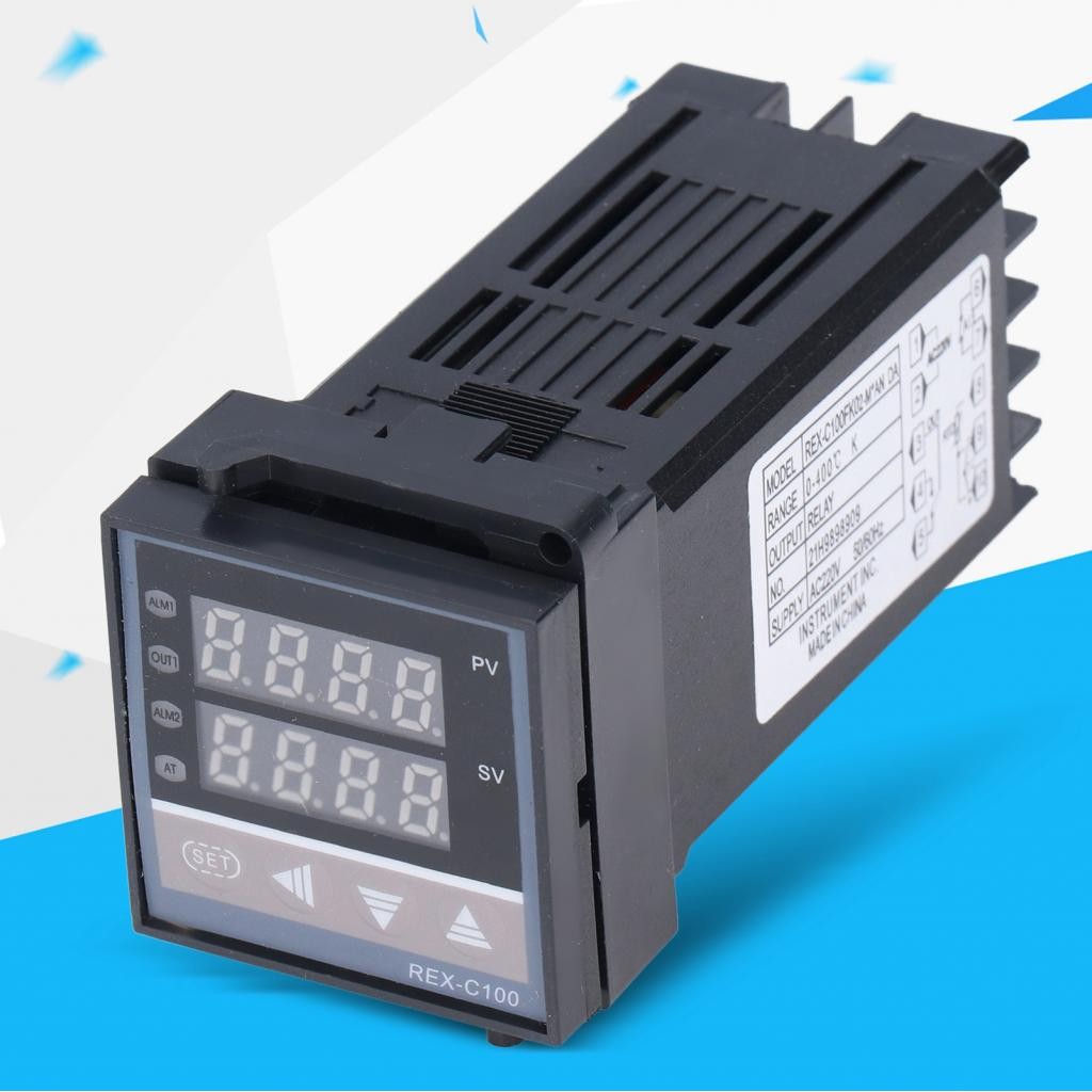 Xguli Intelligent Temperature Controller PID Thermostat Relay Output ...