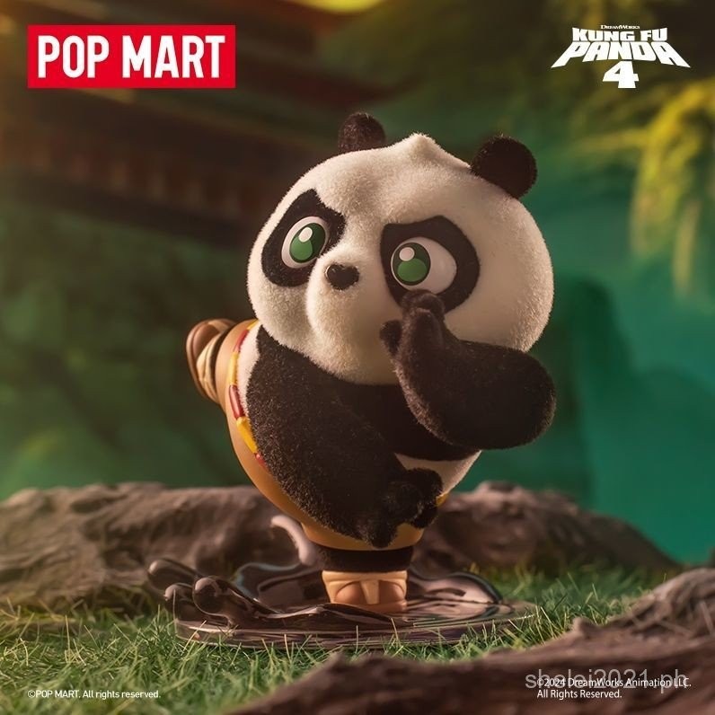 POPMART Handmade Gift Blind Box Pop Mart Trend Series Kung Fu Panda ...