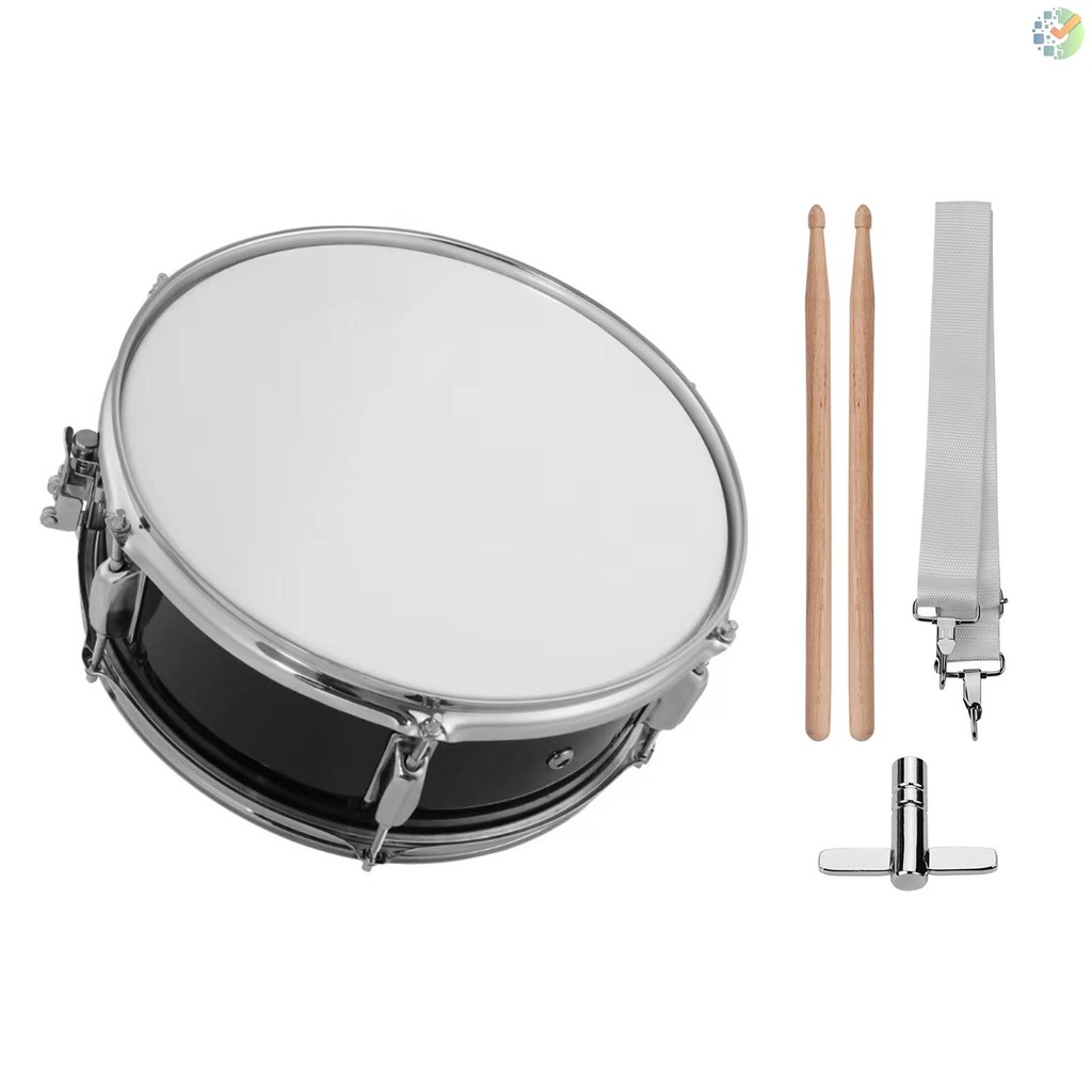 [2025 Hot Sale]12inch Snare Drum with Drumsticks Shoulder Strap Drum ...