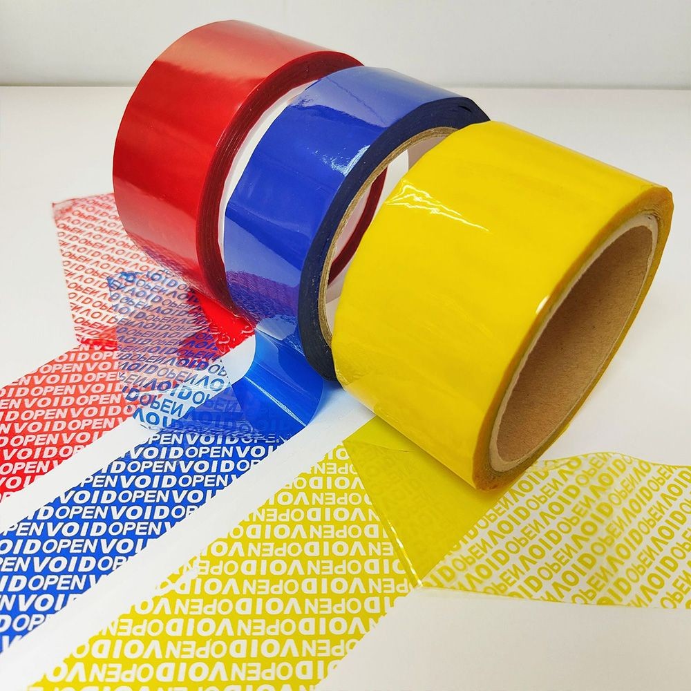 50M Anti-Fake Label Adhesive Tape Tamper Proof Security Warranty High ...
