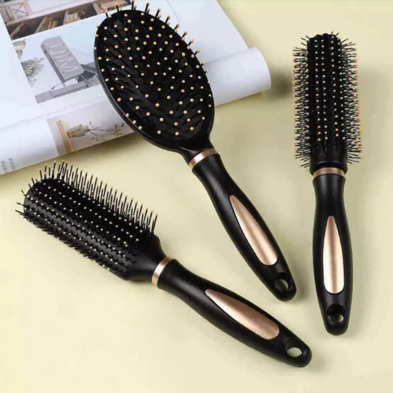 Curly Hair Fluffy Styling Comb Air Cushion Wet Detangler Hair Brush ...