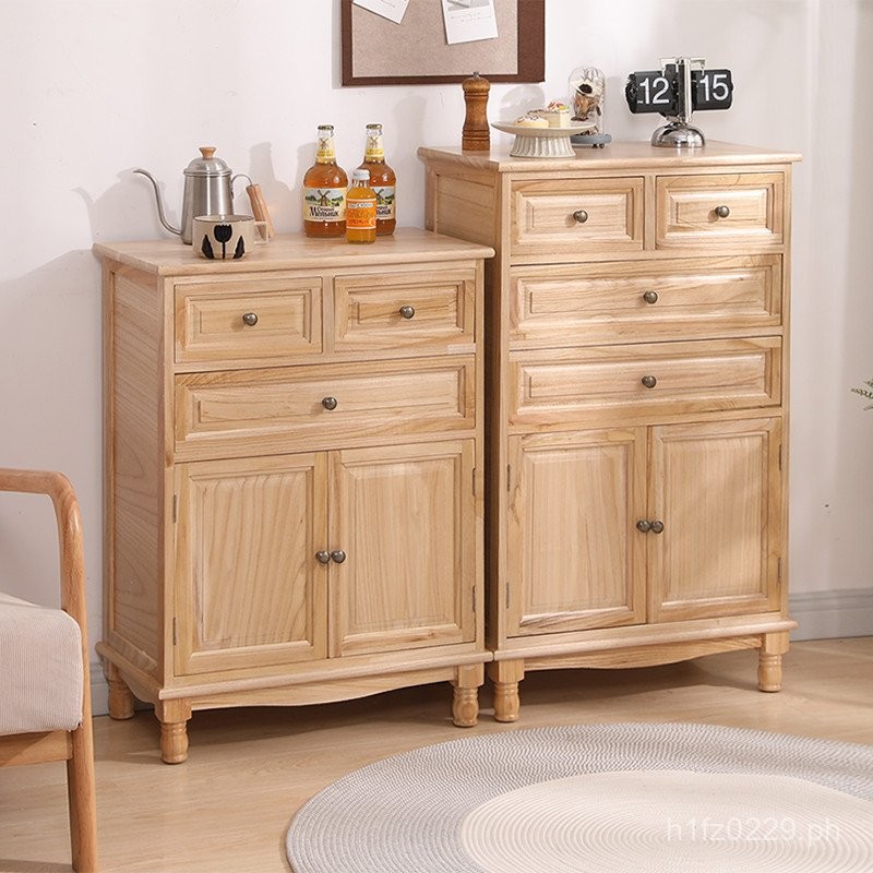 Storage Cabinet Side Cabinet with Bedroom Sideboard Chest of Drawers ...