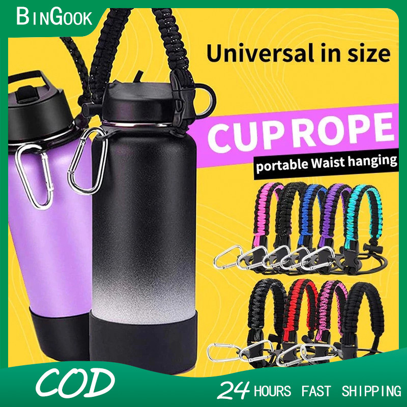 Portable Rope Set Tumbler Accessories Paracord Cup Rope Water Bottle ...