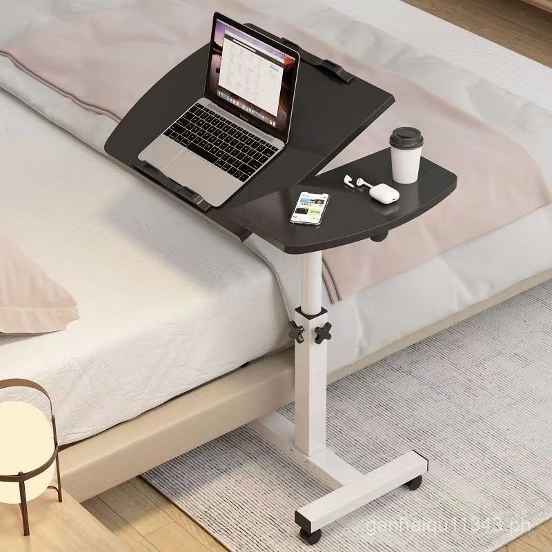 Lazy Computer Desk Mobile Bedside Table Bedside Table Movable Lifting ...